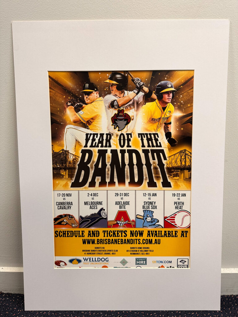Team Posters – Brisbane Bandits
